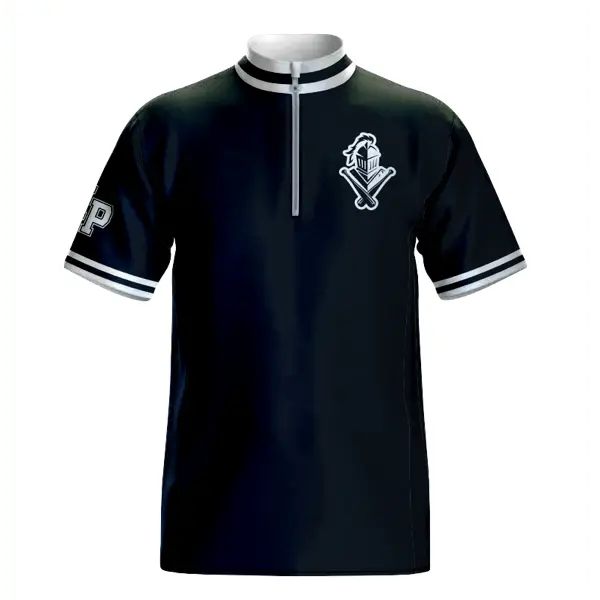 1/4 Zip Short Sleeve Batting Practice Jacket | RESTO Athletic